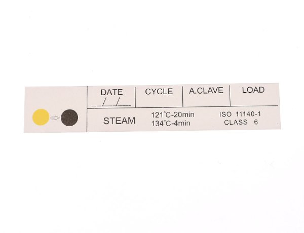 Class 6 steam indicator strip