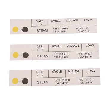 Class 6 steam indicator strip