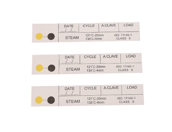 Class 6 steam indicator strip