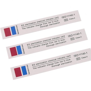 EO gas indicator strip